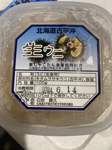 キタムラサキウニ（塩水）25入約2.5kg | UUUO(ウーオ)